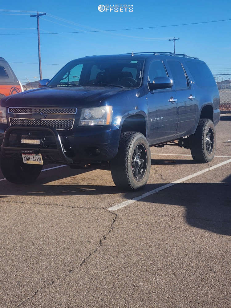 2008 Chevrolet Suburban 1500 with 20x9 1 Fuel Hostage and 275/65R20 ...