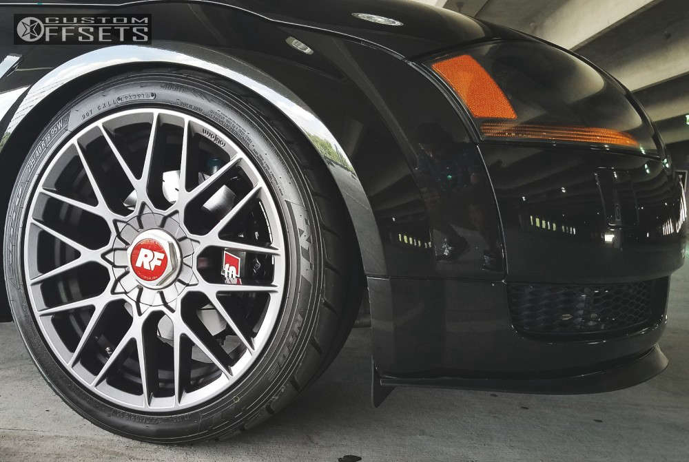 2001 Audi TT Quattro with 18x8.5 35 Rotiform Rse and 235/40R18 Nitto ...