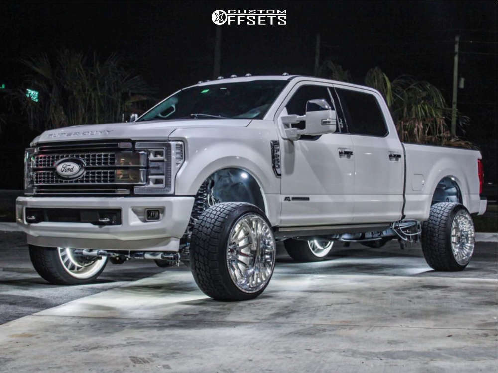 2018 Ford F-250 Super Duty with 24x14 -90 American Force Nemesis Cc and ...