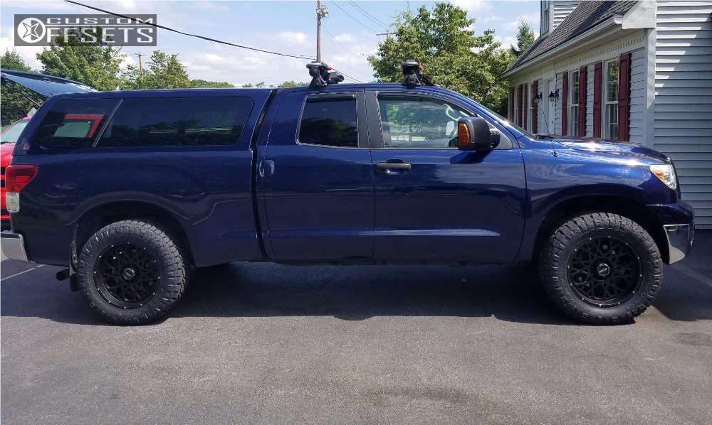 2010 Toyota Tundra with 20x9 12 Vision Rocker and 295/60R20 Nitto Ridge ...