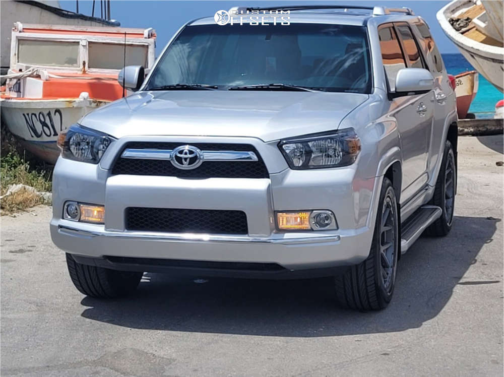 2013 Toyota 4Runner with 20x9 12 Rock Trix RT107 and 275/55R20 Aoteli ...