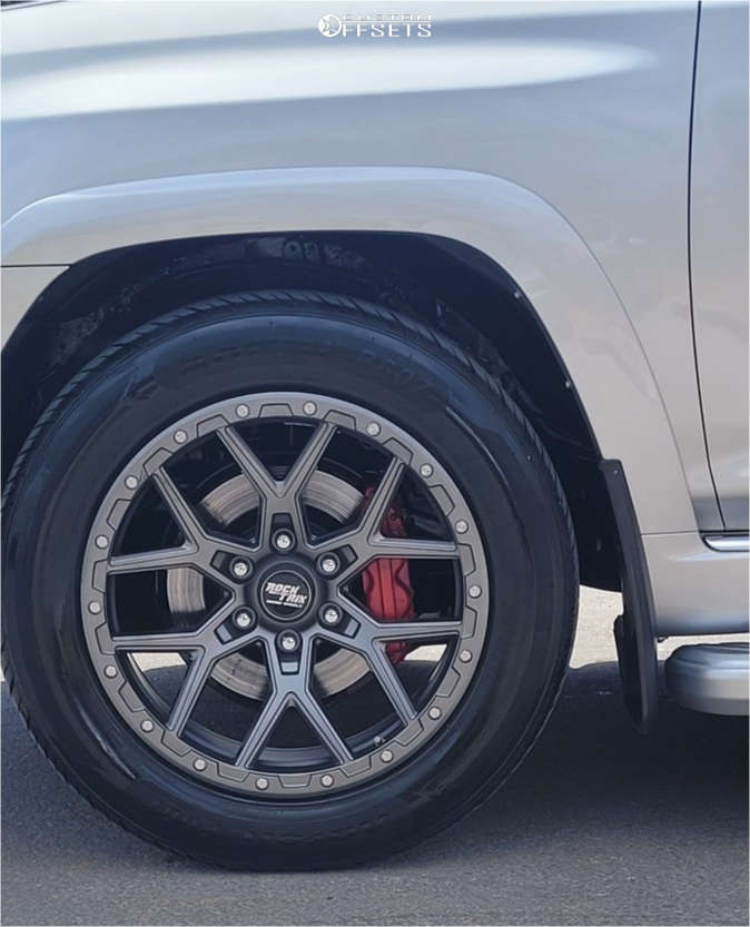 2013 Toyota 4Runner with 20x9 12 Rock Trix RT107 and 275/55R20 Aoteli ...