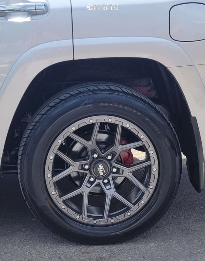 2013 Toyota 4Runner with 20x9 12 Rock Trix RT107 and 275/55R20 Aoteli ...