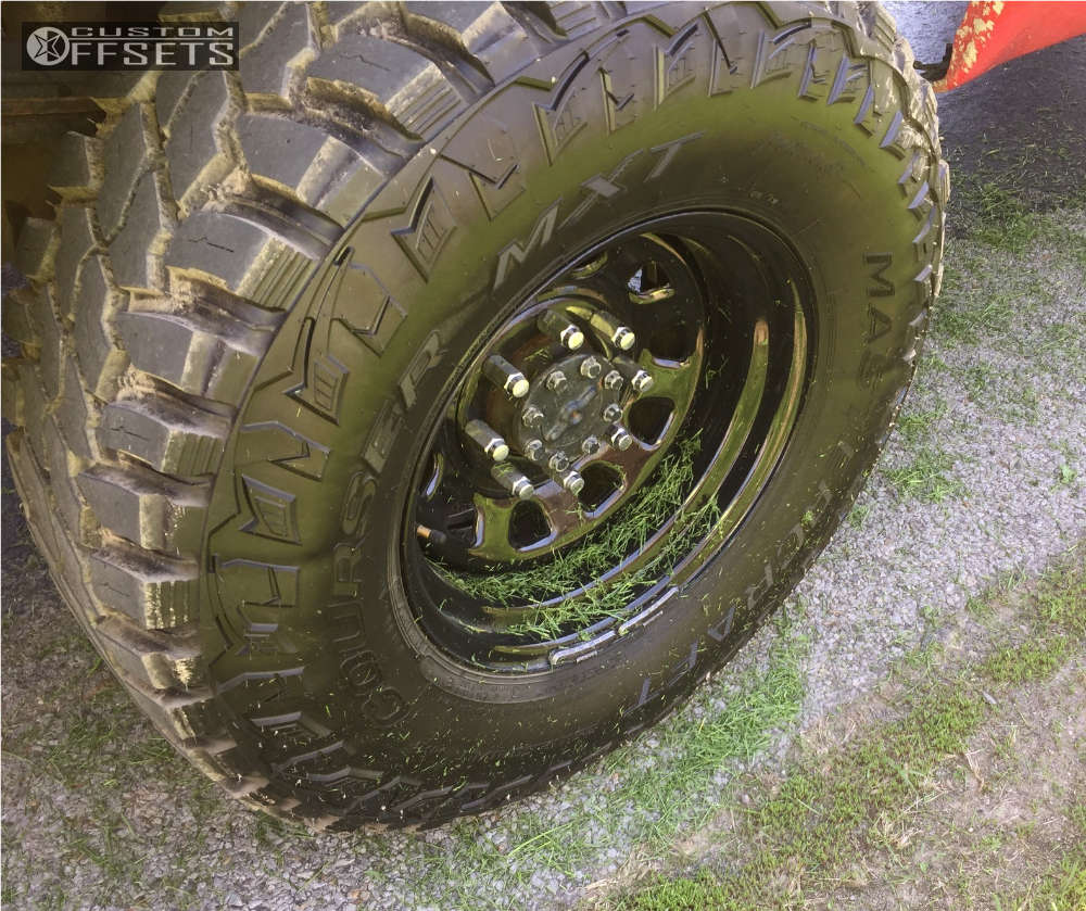 2012 Ford F-350 Super Duty with 17x9 -12 Vision D Window and 35/12.5R17 ...