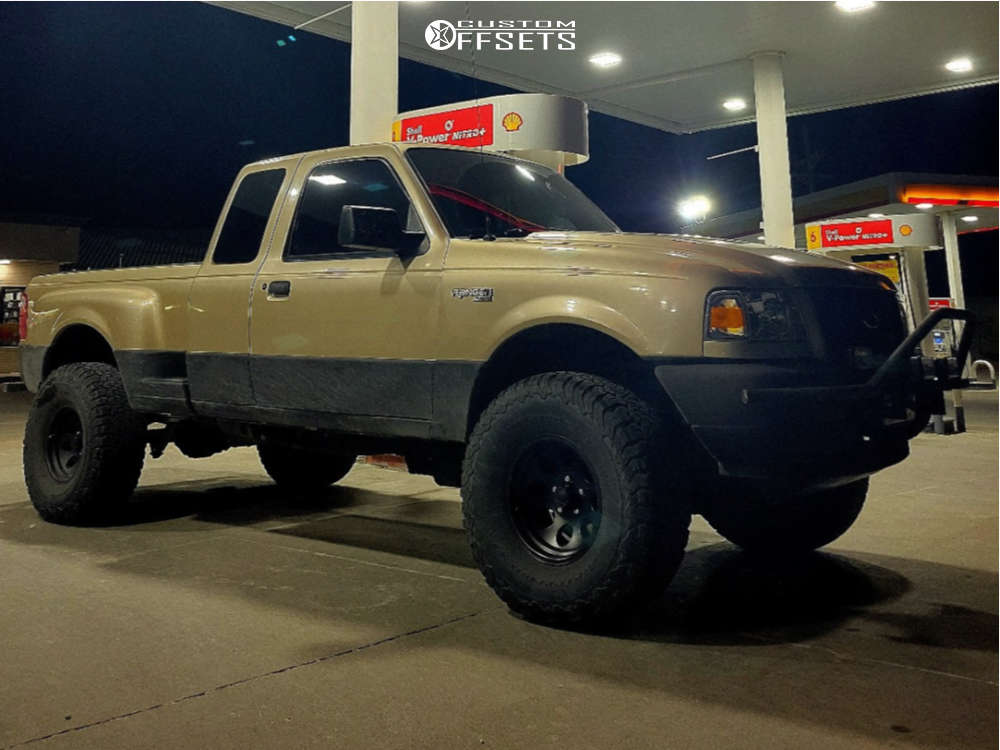 2002 Ford Ranger with 17x9 0 Ion Bilt 171 and 33/12.5R17 BFGoodrich All ...