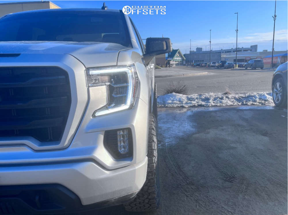 2021 GMC Sierra 1500 with 20x10 -25 Cali Offroad Purge and 285/60R20 ...