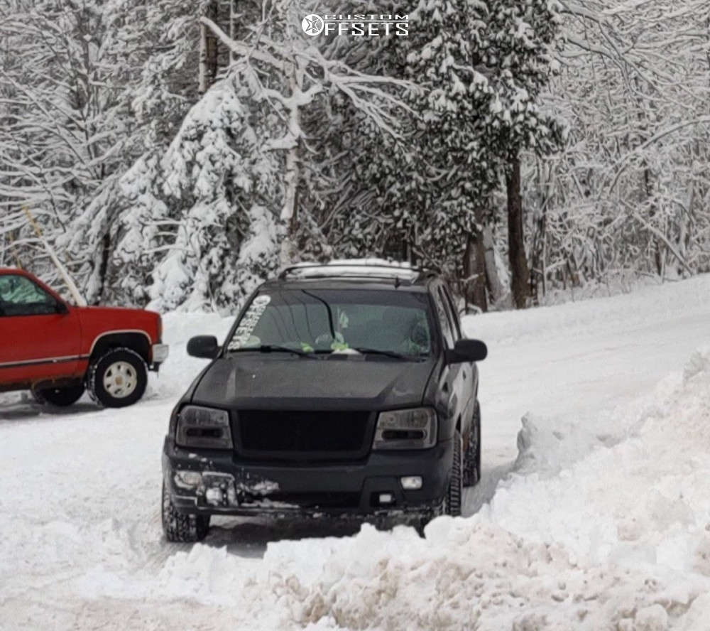 2008 Chevrolet Trailblazer with 17x9 0 Anthem Off-Road Avenger and 245 ...