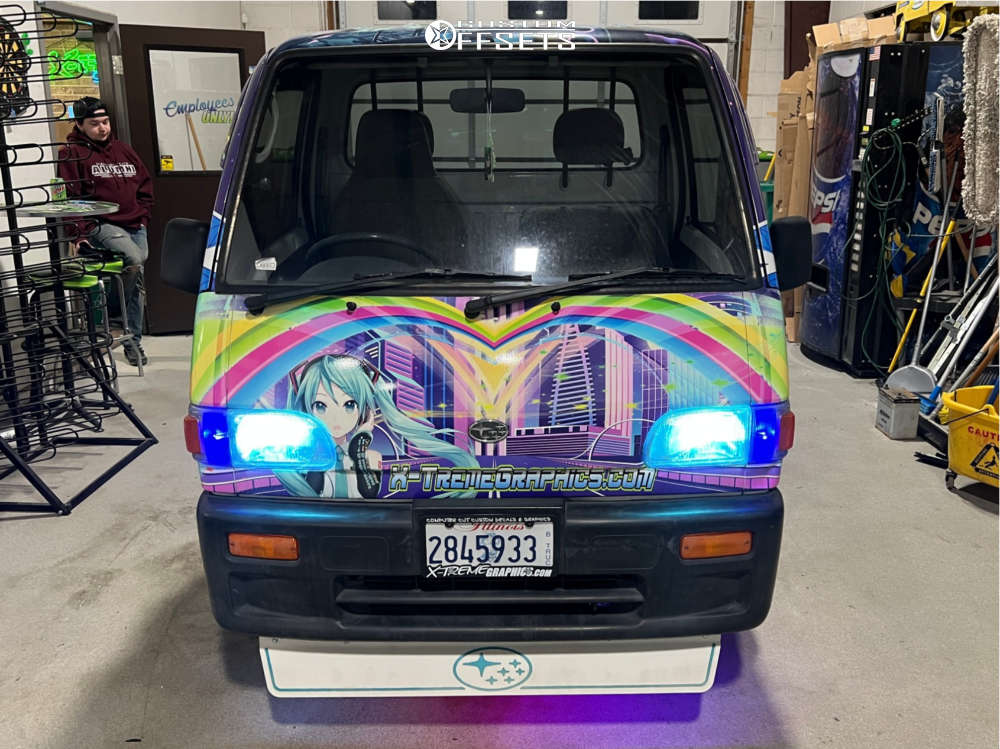 1993 Subaru Sambar with 15x8 20 Vors Vr3 and 195/45R15 Toyo Tires ...