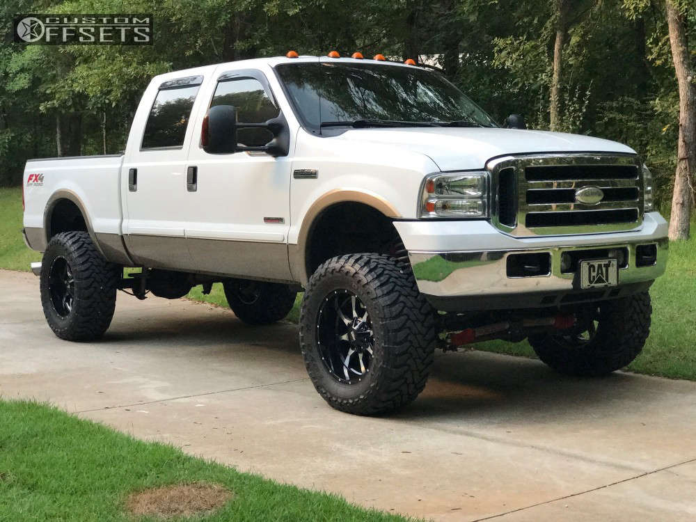 2007 Ford F-350 Super Duty with 20x10 -24 Moto Metal Mo970 and 37/13 ...