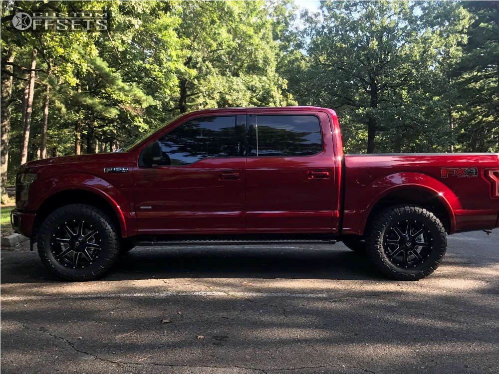 2017 Ford F-150 with 20x9 20 Fuel Maverick and 35/12.5R20 Nitto Ridge ...