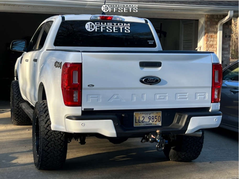 2023 Ford Ranger with 18x9 -12 Vision Rocker and 33/12.5R18 Venom Power ...