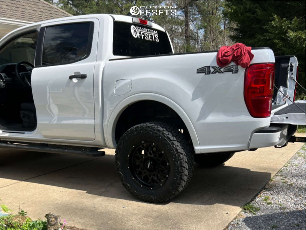 2023 Ford Ranger with 18x9 -12 Vision Rocker and 33/12.5R18 Venom Power ...