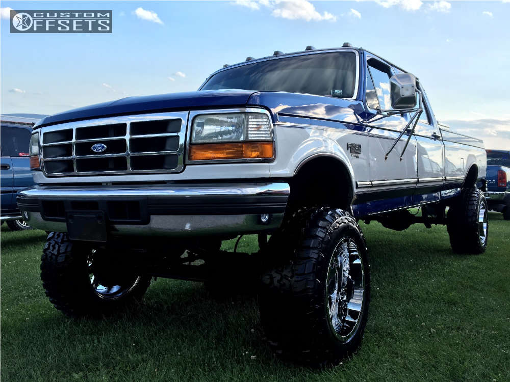 1997 Ford F-350 with 20x12 -44 Gear Off-Road Big Block and 35/12.5R20 ...