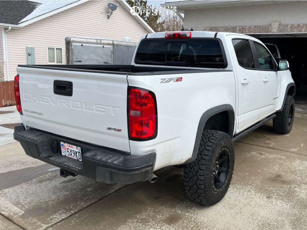 2022 Chevrolet Colorado with 17x8.5 Icon Alloys Rebound and 265/65R17 ...