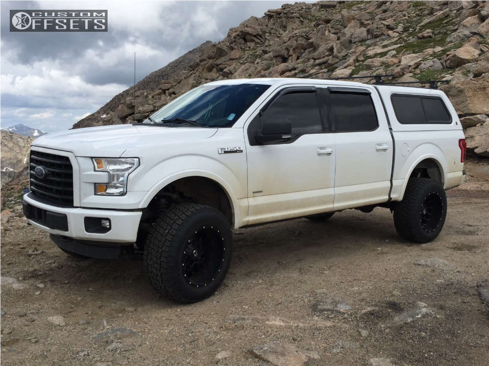 2015 Ford F-150 with 20x12 -44 Dropstars 645b and 35/12.5R20 Nitto ...
