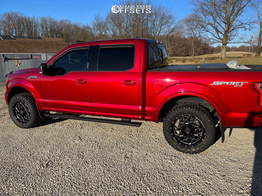 2018 Ford F-150 with 20x9 0 Anthem Off-Road Avenger and 33/12.5R20 ...
