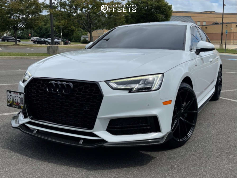 2017 Audi A4 Quattro with 19x9.5 35 Niche Misano and 245/40R19 Uniroyal ...