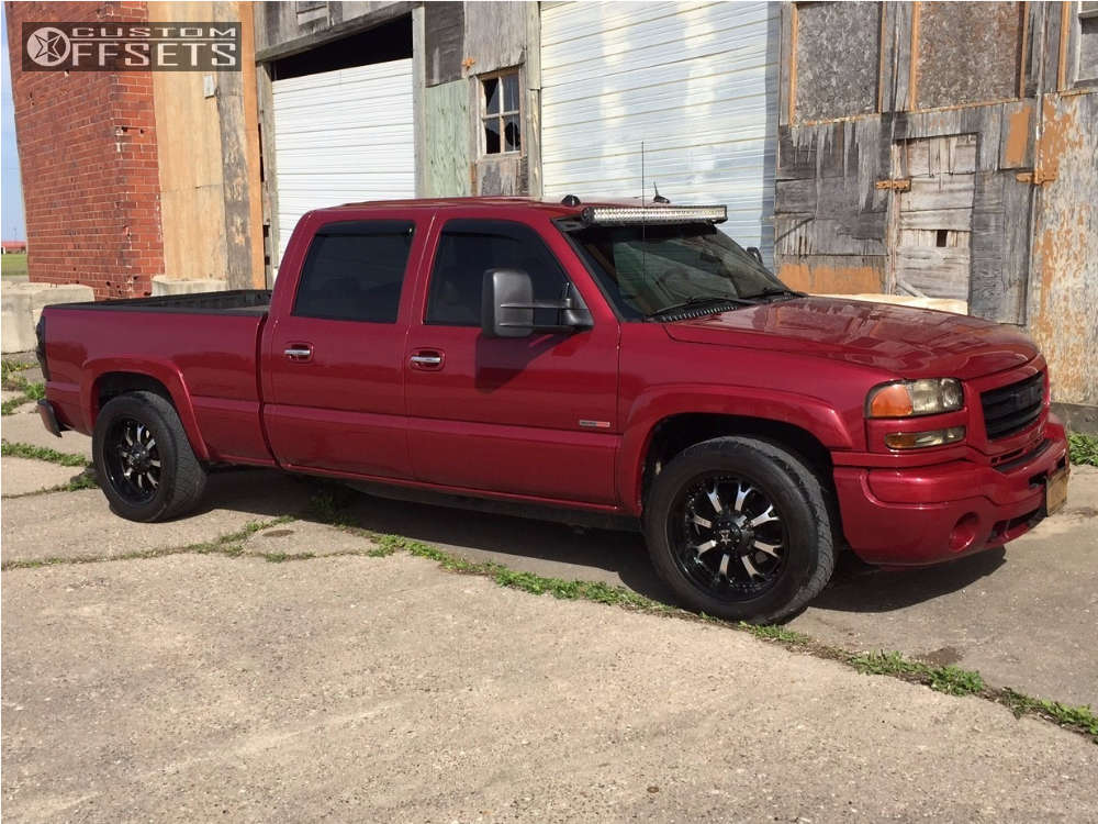 2005 GMC Sierra 2500 HD Classic with 20x9 -12 RBP 96r and 285/50R20 ...