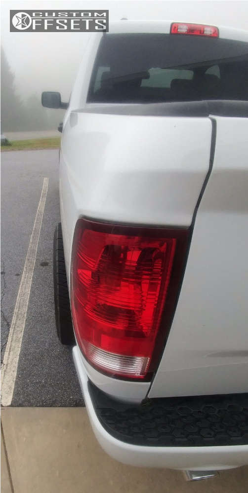 2016 Ram 1500 with 20x10 -25 Vision Arc and 305/50R20 Nitto NT420V and ...