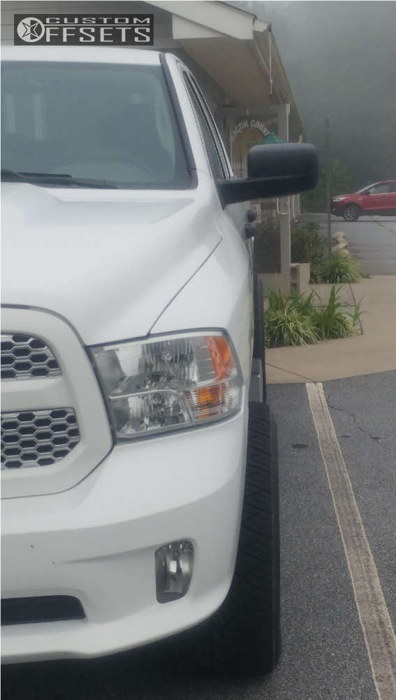 2016 Ram 1500 with 20x10 -25 Vision Arc and 305/50R20 Nitto NT420V and ...