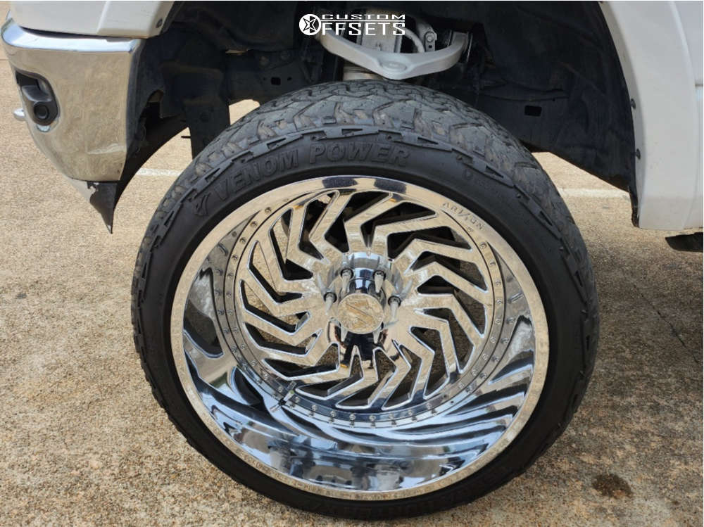 2020 Ram 1500 with 26x14 -81 ARKON OFF-ROAD Crown Series Victory and 37 ...