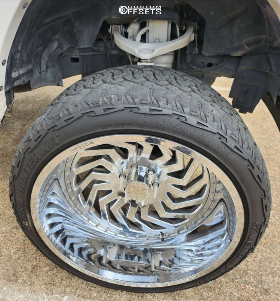 2020 Ram 1500 with 26x14 -81 ARKON OFF-ROAD Crown Series Victory and 37 ...