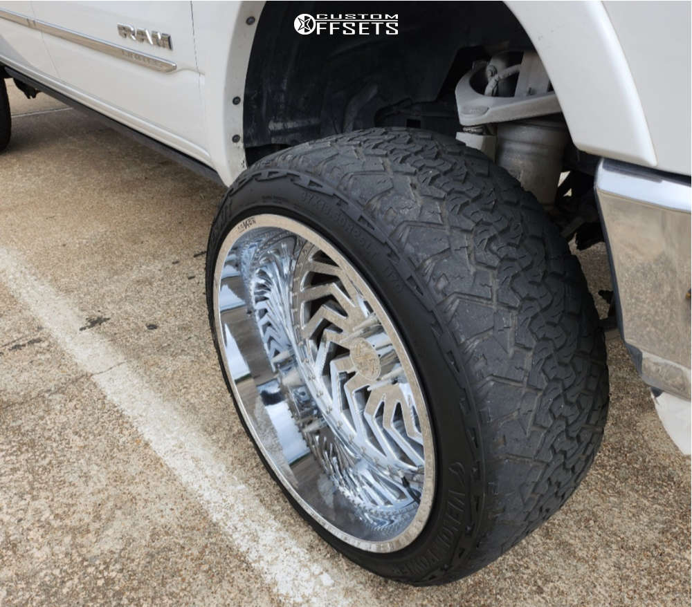 2020 Ram 1500 with 26x14 -81 ARKON OFF-ROAD Crown Series Victory and 37 ...