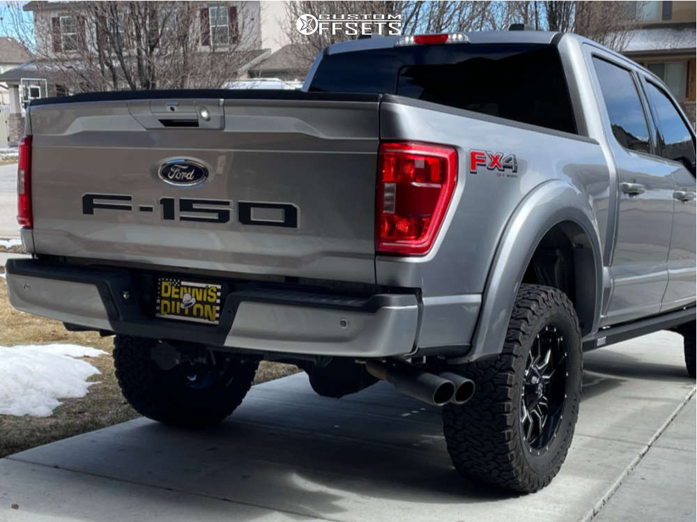 2021 Ford F-150 with 20x12 -43 Fuel Vandal and 35/12.5R20 BFGoodrich ...