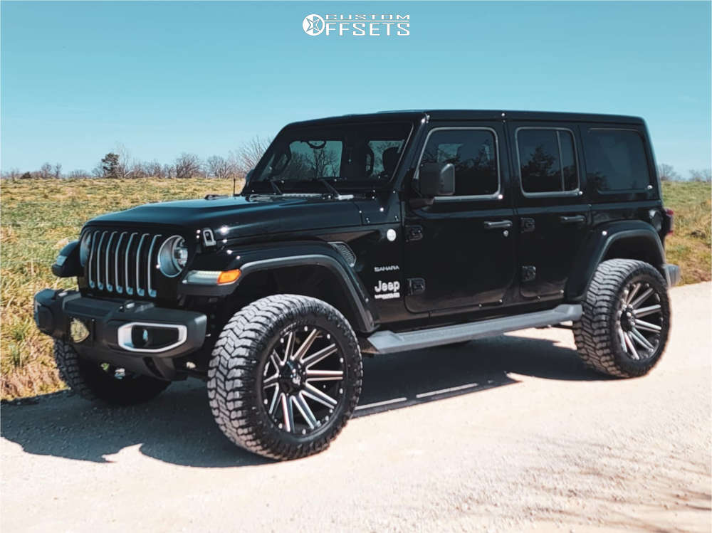 2018 Jeep Wrangler JL with 20x10 -18 Fuel Contra and 33/12.5R20 Radar ...