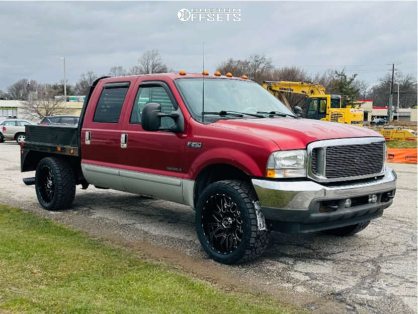 2002 Ford F-250 Super Duty with 22x10 -19 Vision Brawl and 33/12.5R22 ...