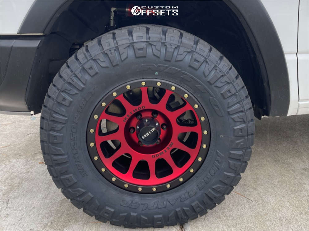 2022 Ram 1500 with 18x9 -12 Method MR305 and 35/12.5R18 Nitto Ridge ...