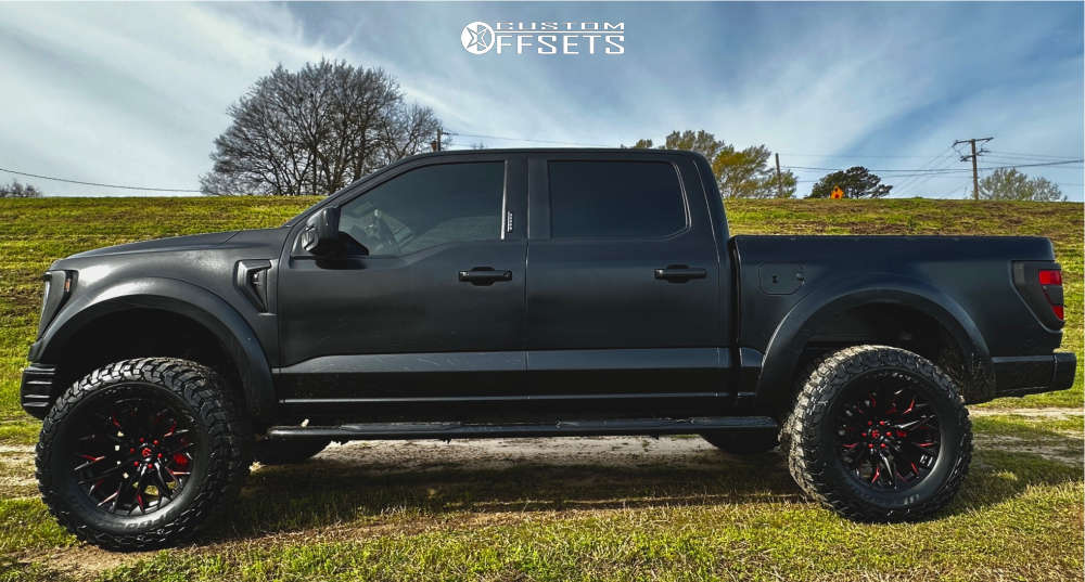 2021 Ford F-150 with 20x10 -18 Fuel Flame 6 and 37/13.5R20 BFGoodrich ...