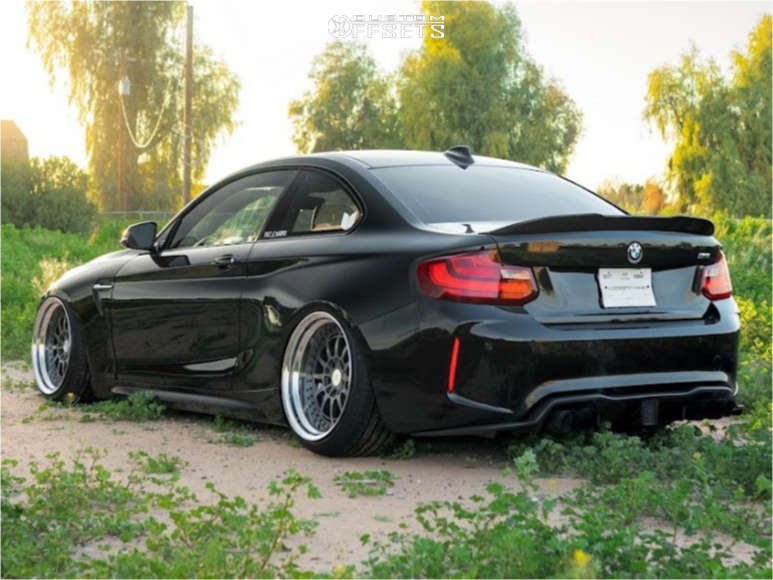 2017 BMW M2 with 19x10 18 Heritage Hokkaido and 245/35R19 Altenzo Sport ...