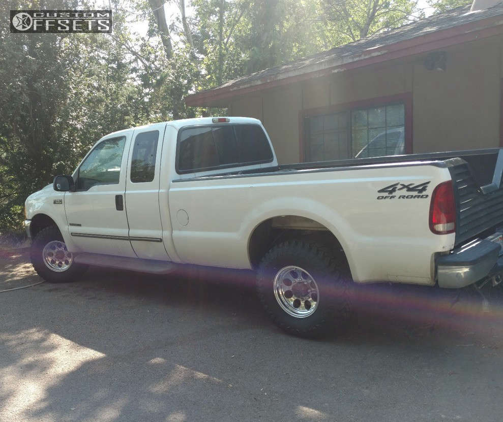 2000 Ford F-250 Super Duty with 16x8 -5 Alloy Ion Style 171 and 285 ...
