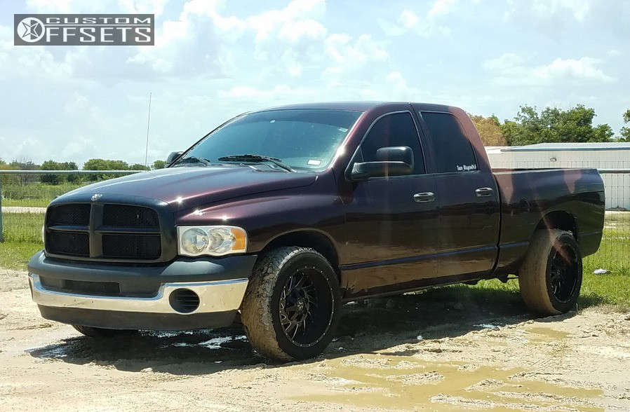 2005 Dodge Ram 2500 with 20x12 -144 DFD 388 and 345/50R20 Mastercraft ...