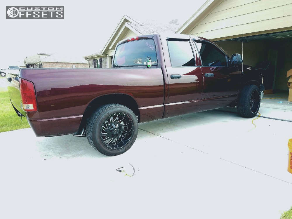 2005 Dodge Ram 2500 with 20x12 -144 DFD 388 and 345/50R20 Mastercraft ...