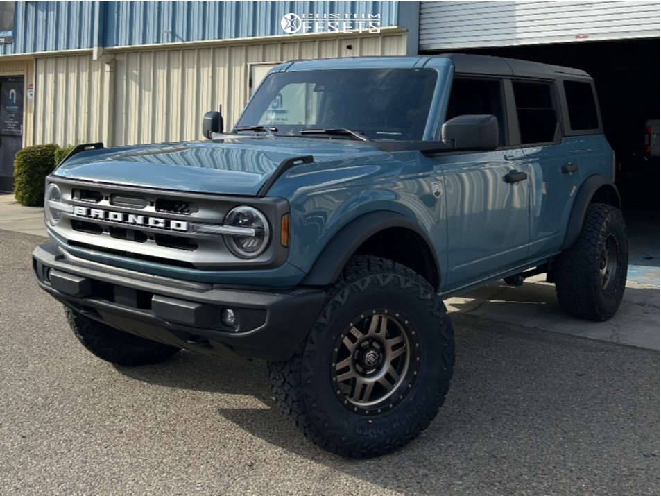 2022 Ford Bronco with 17x8.5 0 Icon Alloys Six Speed and 35/12.5R17 ...