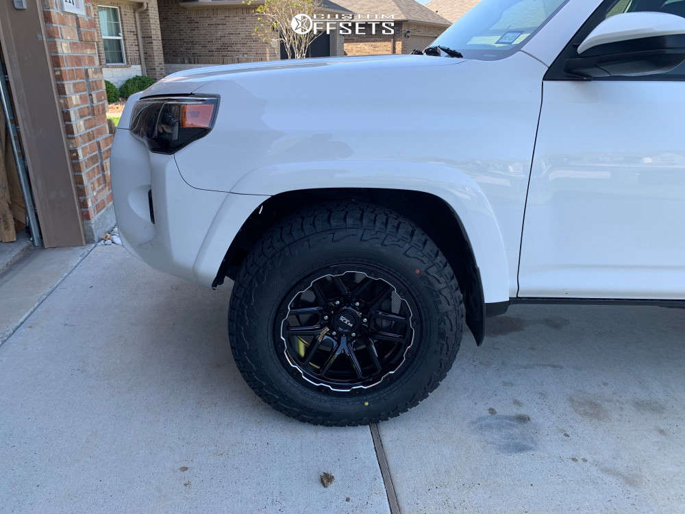 2018 Toyota 4Runner with 18x9.5 -10 RTX Offroad Volcano and 275/65R18 ...