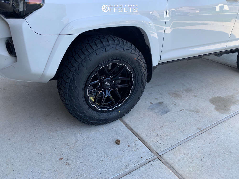 2018 Toyota 4Runner with 18x9.5 -10 RTX Offroad Volcano and 275/65R18 Falken WildPeak AT3W and ...