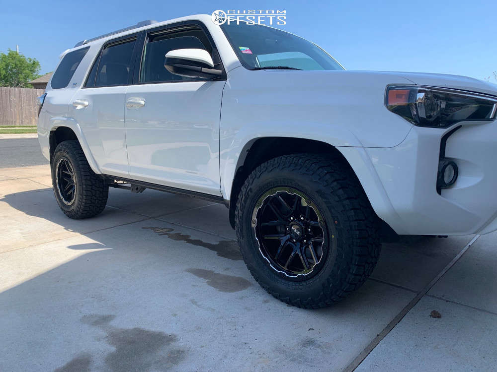 2018 Toyota 4Runner with 18x9.5 -10 RTX Offroad Volcano and 275/65R18 Falken WildPeak AT3W and ...