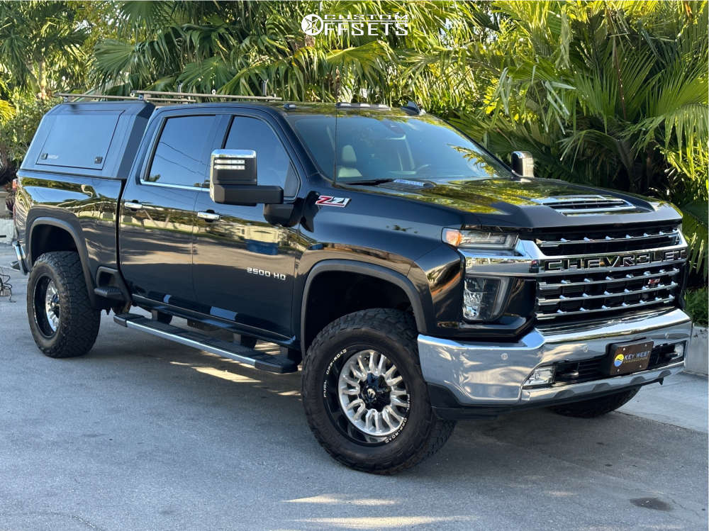 2020 Chevrolet Silverado 2500 HD with 20x10 -18 Fuel Arc and 295/65R20 ...