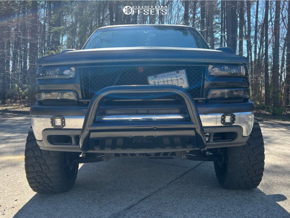 2003 Chevrolet Suburban 1500 with 22x12 -44 Fittipaldi Offroad Ftc07 ...