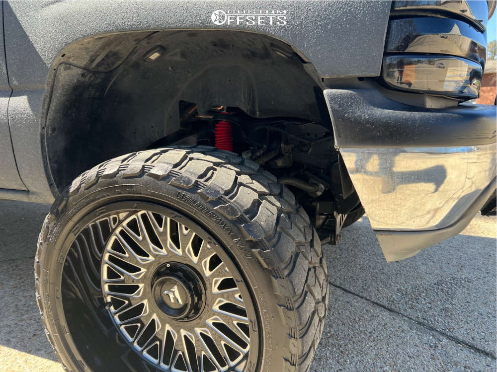 2003 Chevrolet Suburban 1500 with 22x12 -44 Fittipaldi Offroad Ftc07 ...