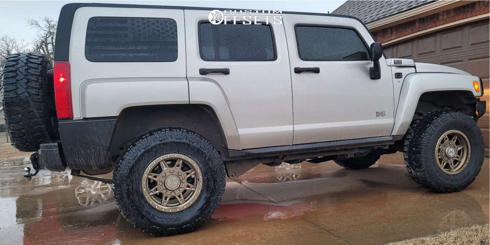 2006 Hummer H3 with 17x9 -12 Anthem Off-Road Rogue and 35/12.5R17 ...