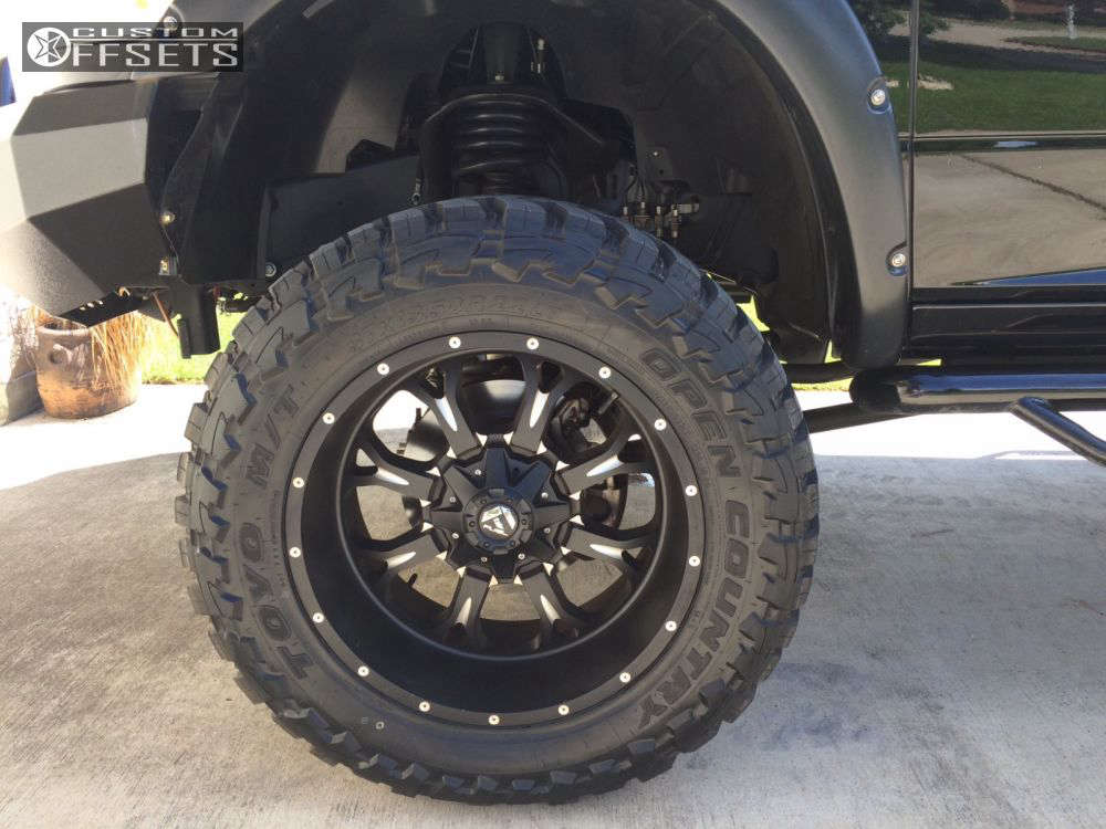 2012 Ram 2500 with 22x11 -44 Fuel Krank and 37/13.5R22 Toyo Tires Open ...