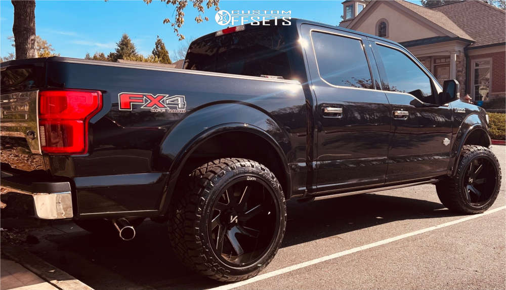 2019 Ford F-150 with 22x12 -51 ARKON OFF-ROAD Lincoln and 33/12.5R22 ...