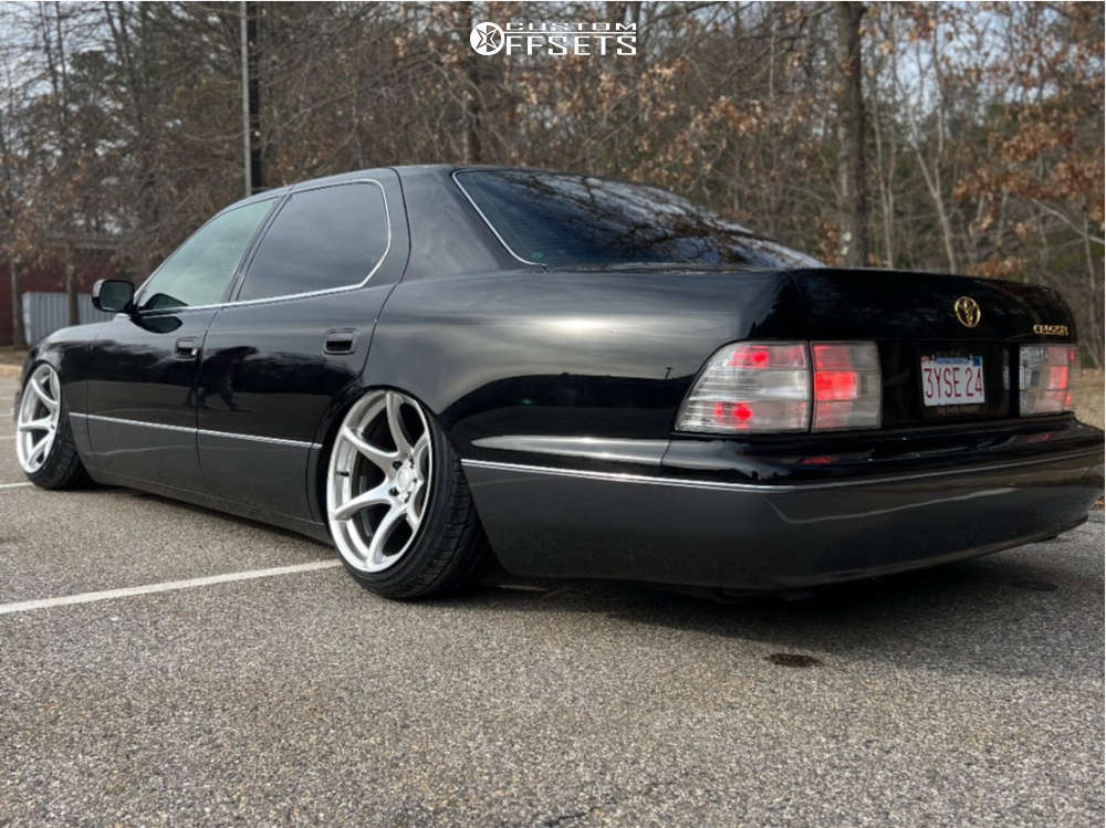 1995 Lexus LS400 with 18x10.5 12 Kansei Tandem and 225/40R18 Achilles ...