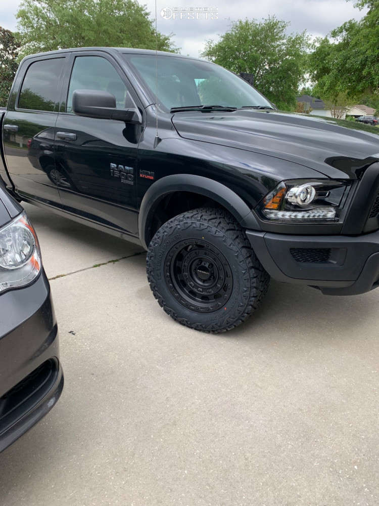 2021 Ram 1500 Classic with 18x9.5 -18 Vision Tactical and 33/12.5R18 ...