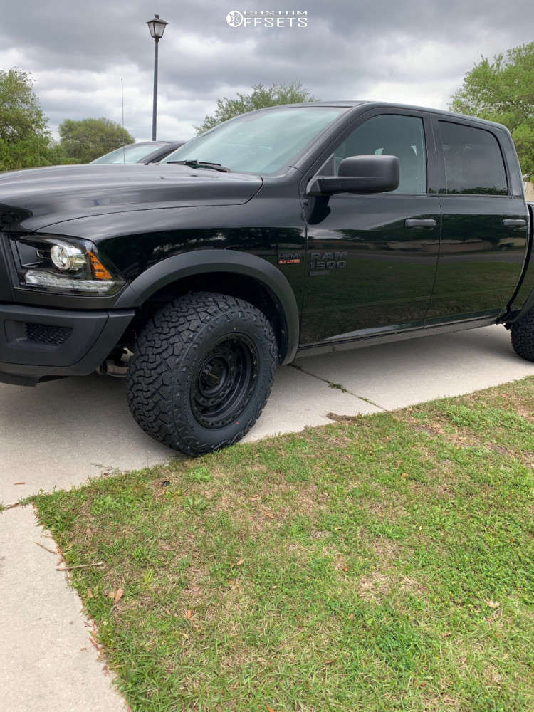 2021 Ram 1500 Classic with 18x9.5 -18 Vision Tactical and 33/12.5R18 ...