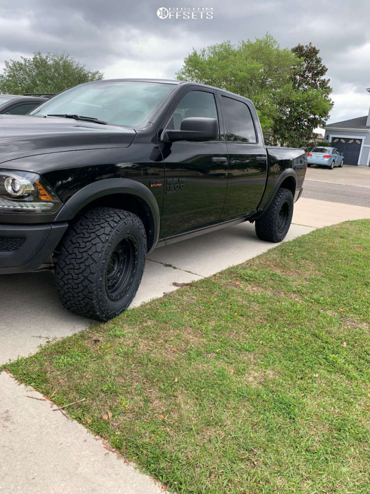 2021 Ram 1500 Classic with 18x9.5 -18 Vision Tactical and 33/12.5R18 ...